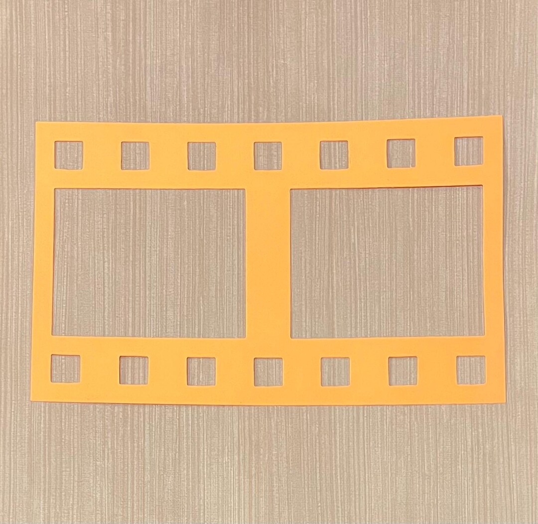 Set of 10| Large Film Die Cut |cardstock Designs | Decor | Cutouts ...