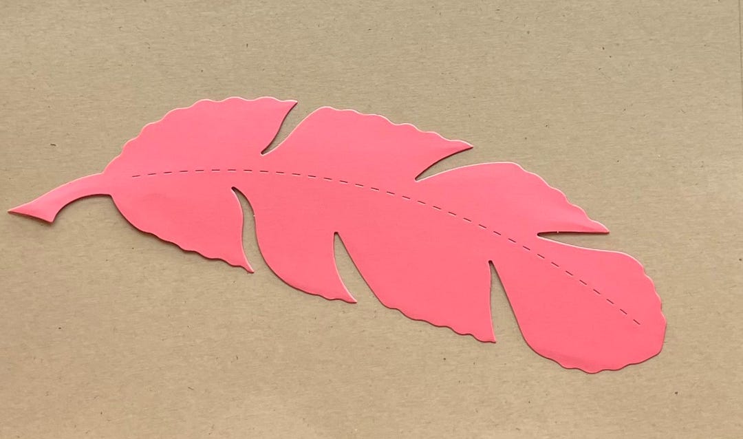Large Feather Die Cut| COLOR SHOWN |set of 10| Cardstock Designs ...