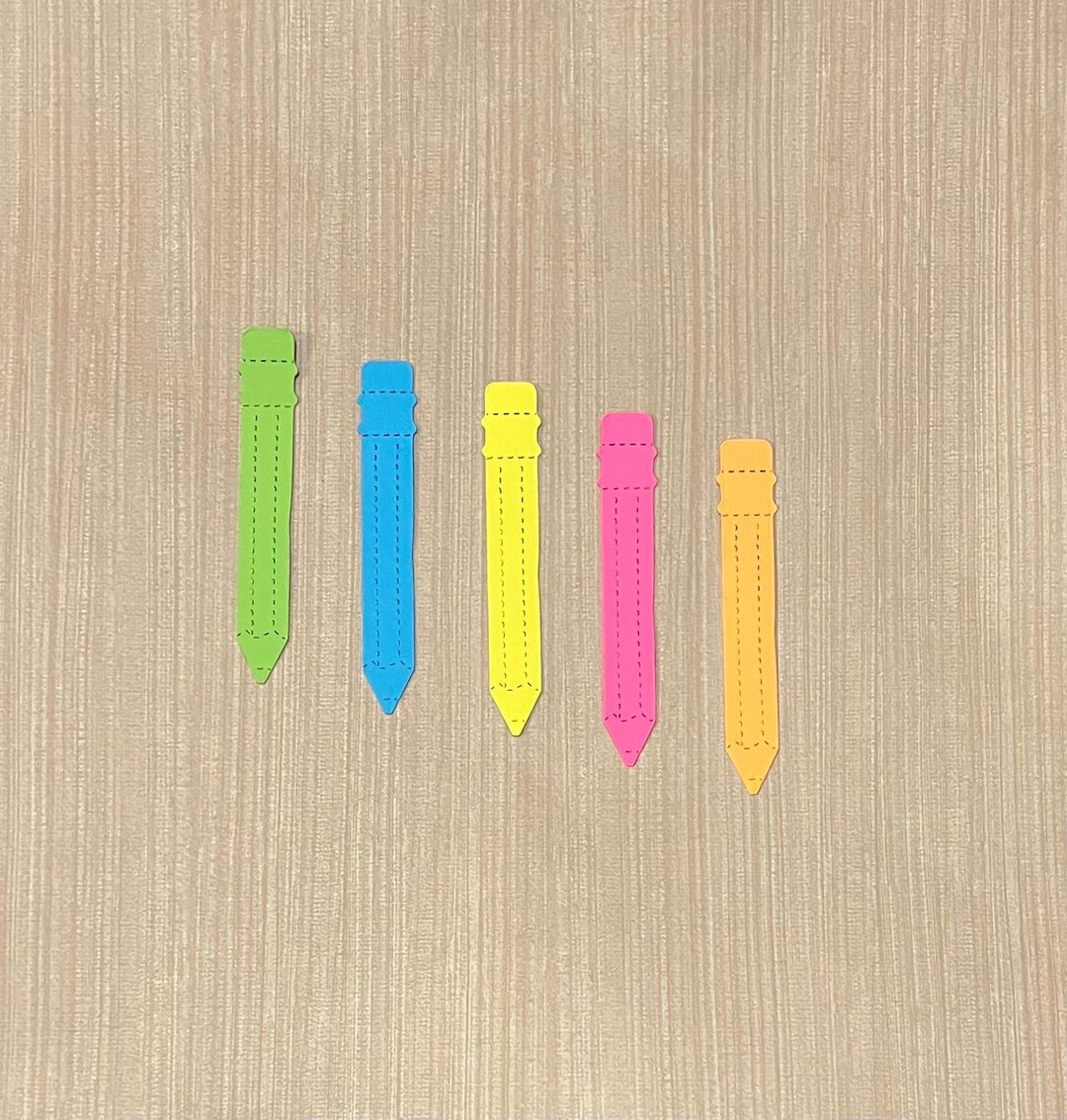Pencil Die Cut |set of 20| Cardstock Designs | Decor | Cutouts ...