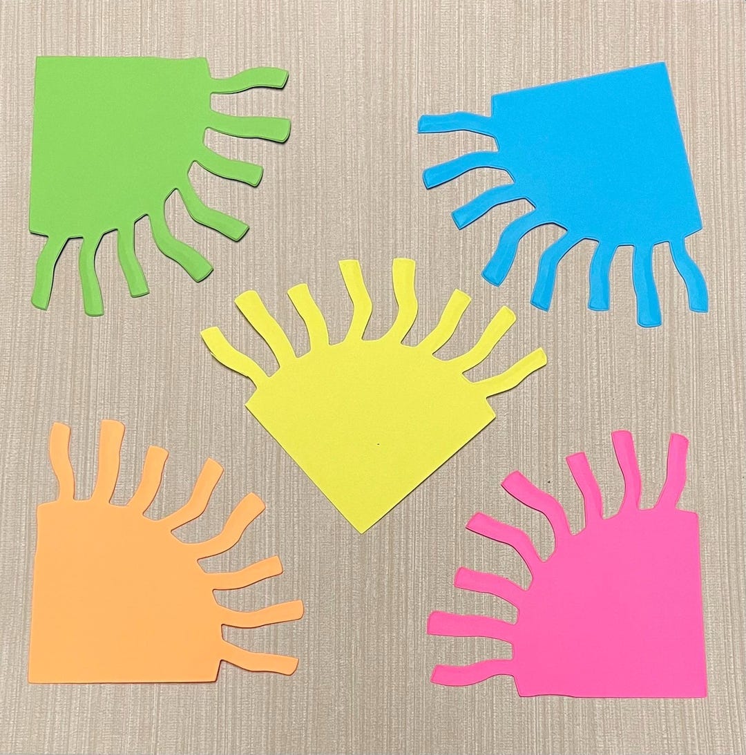 Corner Sun Die Cut |set of 20| Cardstock | Designs | Cutouts - Etsy