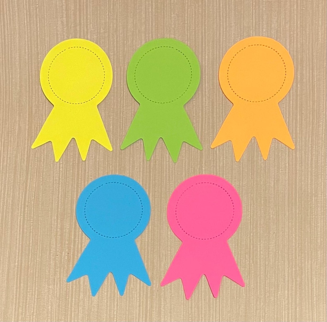 Set of 20| Award Die Cut | Cardstock Designs | Decor | Cutouts ...