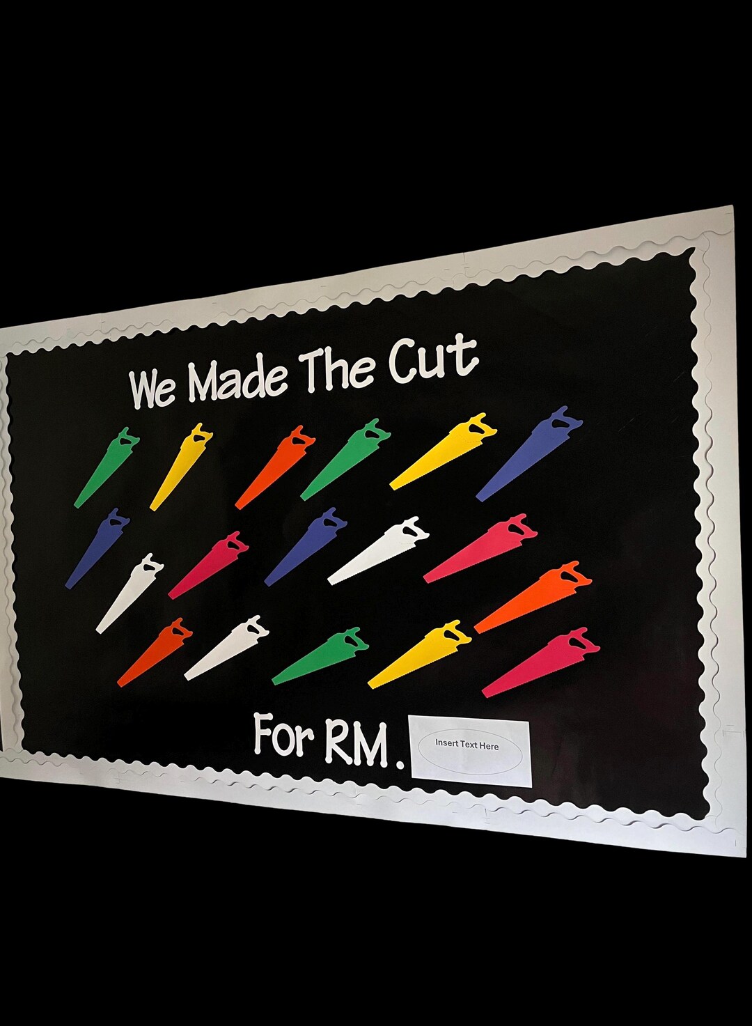 PRE-CUT Bulletin Board Kit Pre-made School Bulletin Board classroom ...