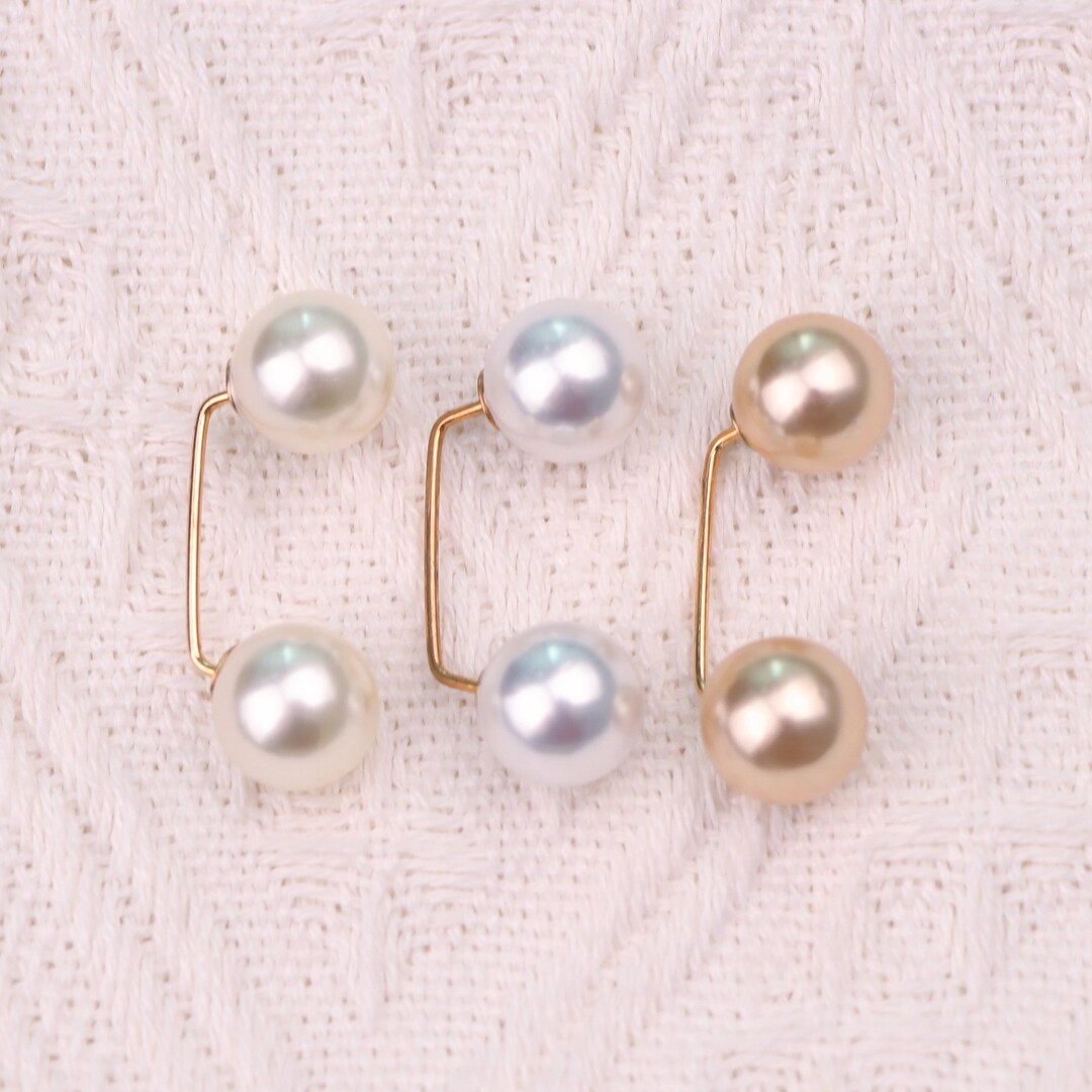 Sweater Pearl Buttons Doer-upper,classic Pearl Pin Button,sweater Pins ...