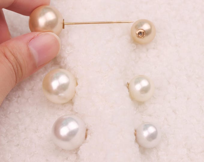 Personalized Mother-of-pearl Buttons-knitwear Classic Pearl Pin Button ...