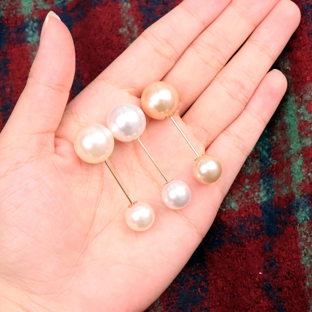 Sweater Pearl Buttons Doer-upper-knitwear Classic Pearl Pin Button ...