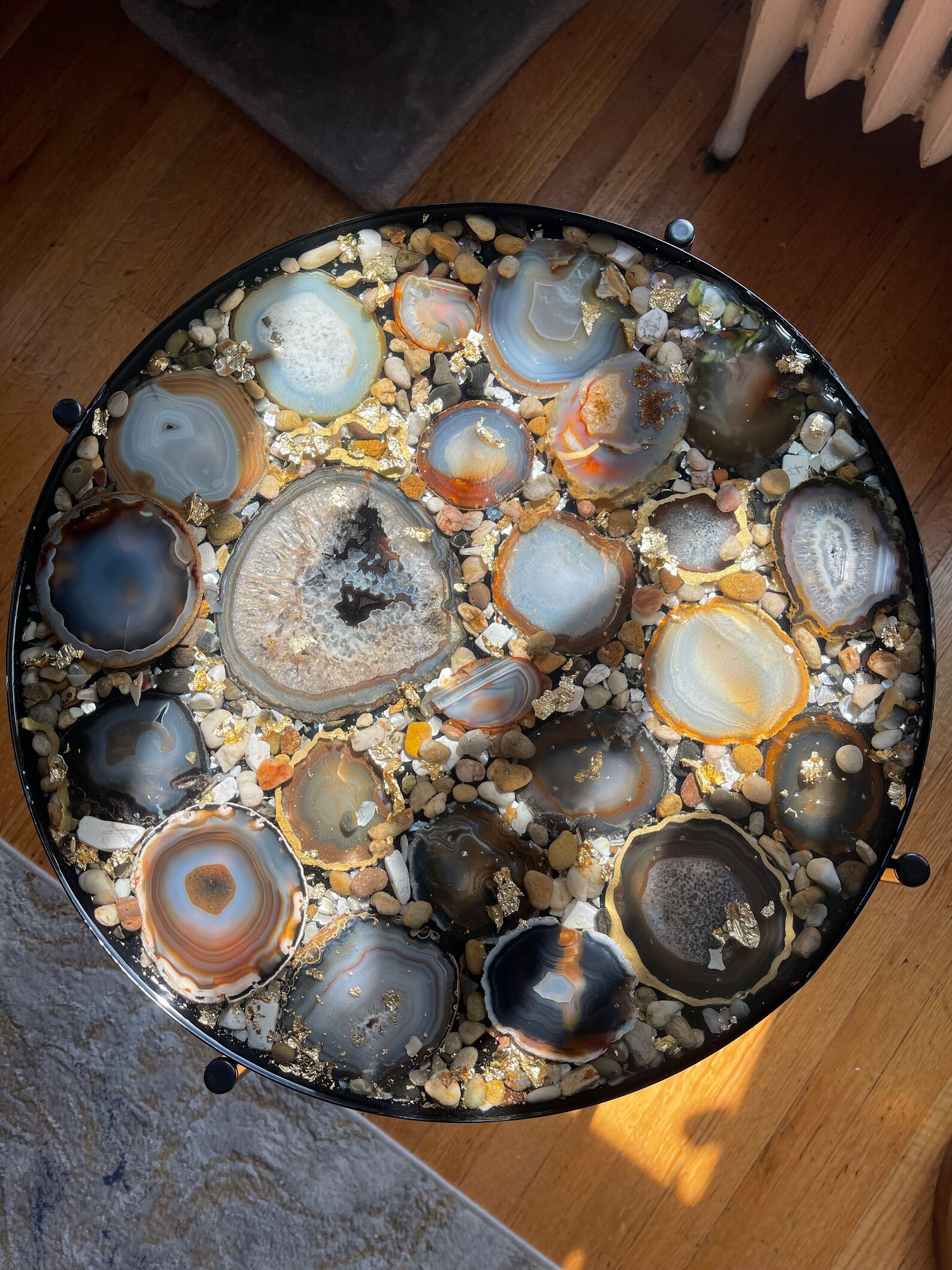 Agate Epoxy Resin Table - Etsy