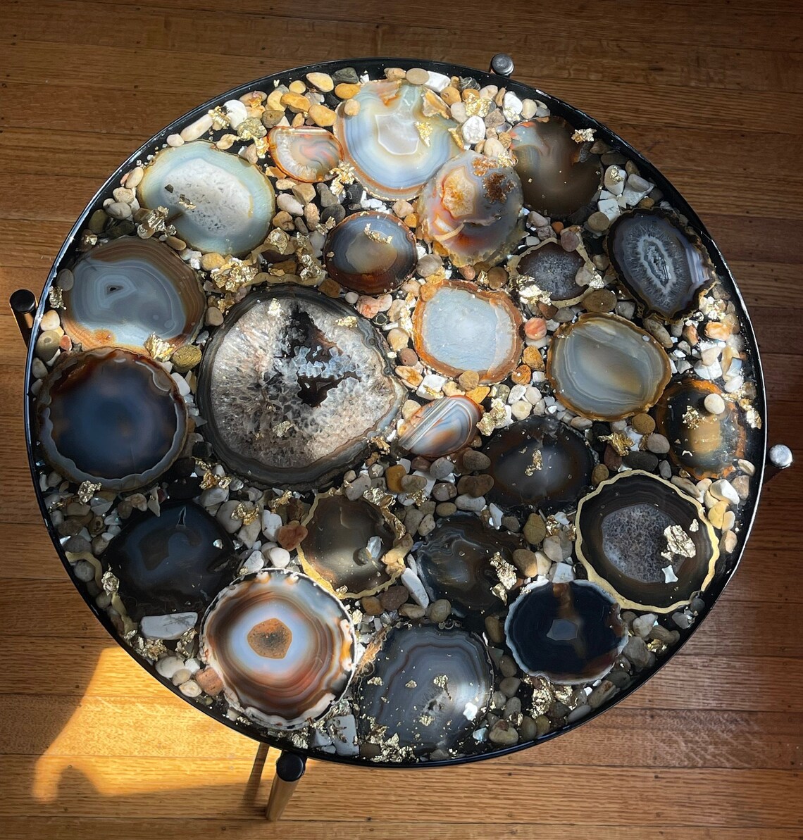 Agate Epoxy Resin Table - Etsy