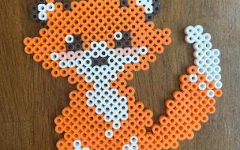 Fuse Bead Fox - Etsy