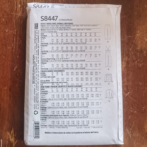 Reproduction 1940s Pattern - Simplicity S8447 (size 6-14) - Etsy