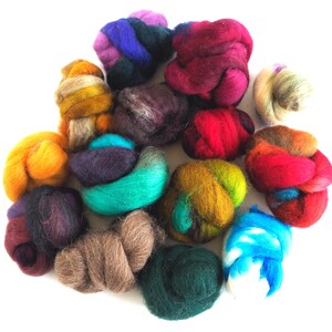 Bag of Bobs, Wintry Mix, 4 Ounces, Mixed Wools and Wool/silks, Mixed ...