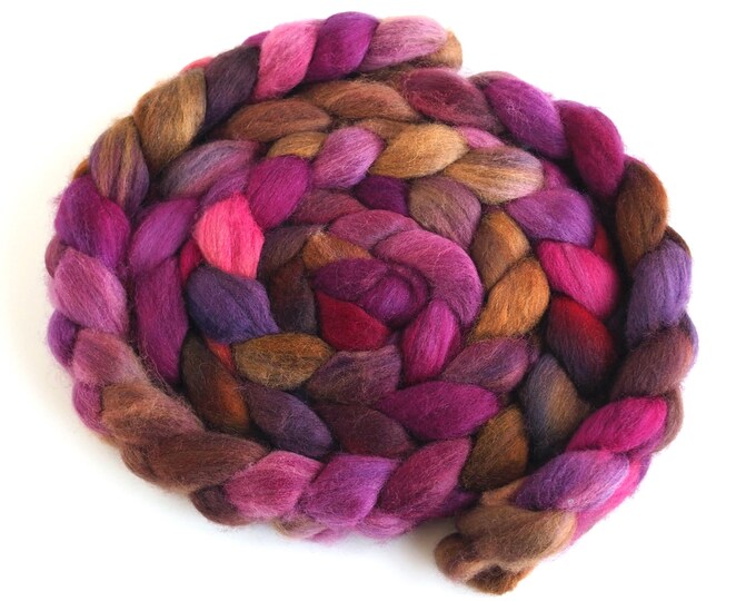 Fine Polwarth Roving - Hand Painted Spinning Fiber, 4 Ounces, the ...