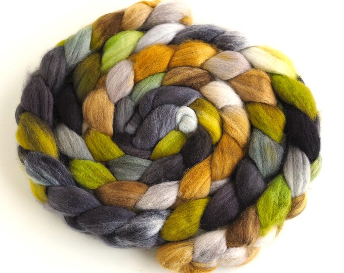 Fine Polwarth Roving - Hand Painted Spinning Fiber, 4 Ounces, Liken to ...