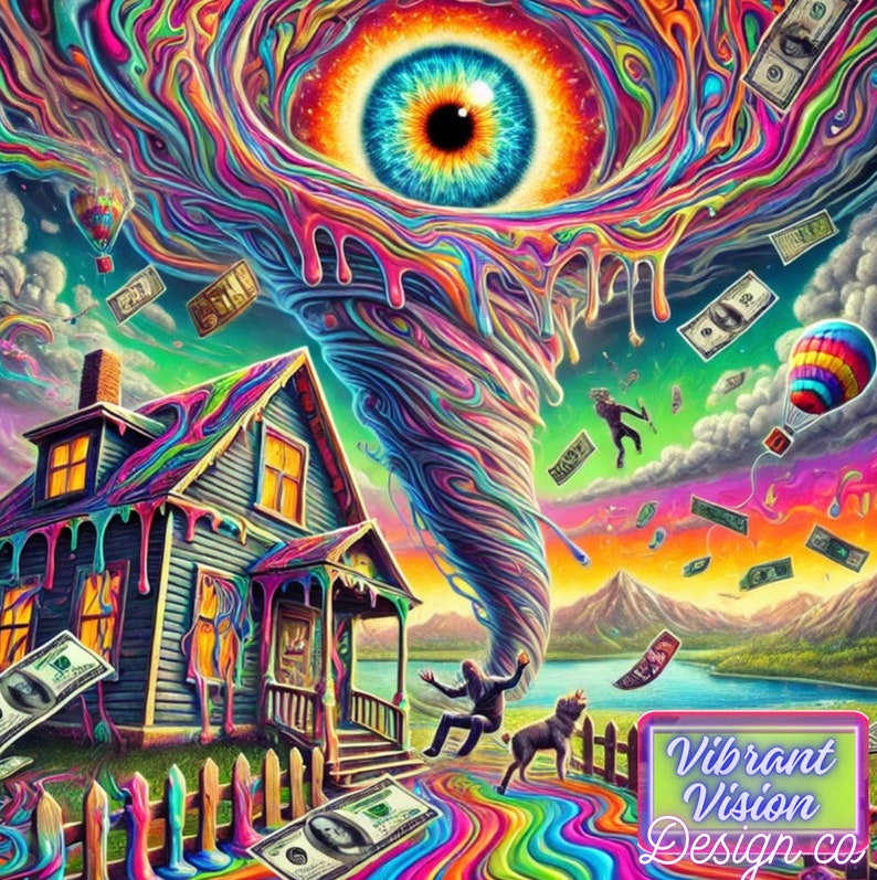 Vibrant Vision Design Co.: Bold, Trippy Art That Pops Dive Into Our Rad ...