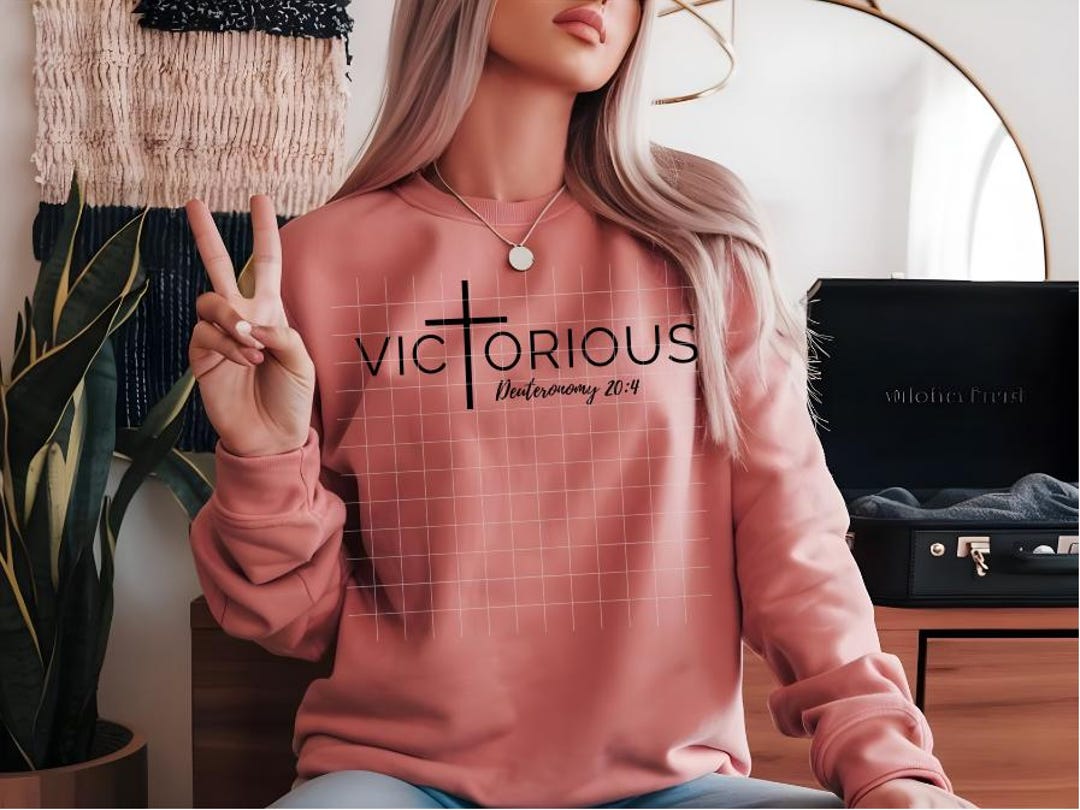 Christian SVG, PDF, PNG, Victorious, Digital Download - Etsy