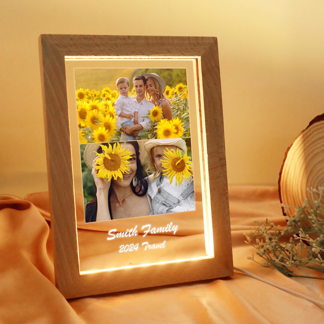 Custom Photo Night Light,photo Collage Light,picture Frame,picture LED ...