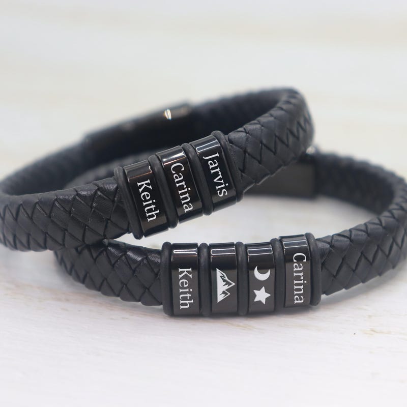 Custom Mens Bracelet - Etsy