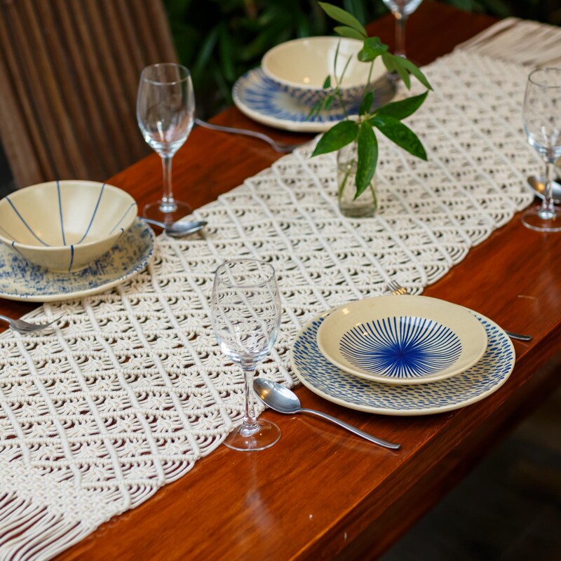 Macrame Table - Etsy