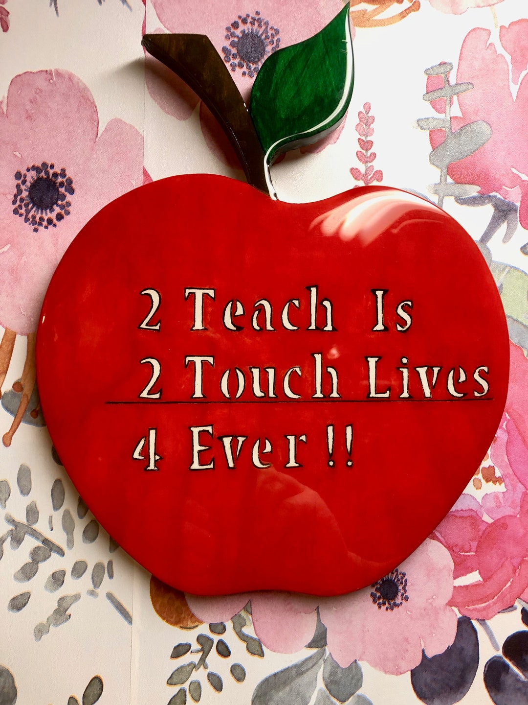 Apple for Your Favorite Teacher - Etsy