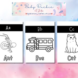 ABC Coloring Pages, Kids Artwork, Preschool Printables, Kids Worksheets ...