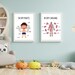 Body Parts Printable Educational Poster Printable Wall Art Digital ...
