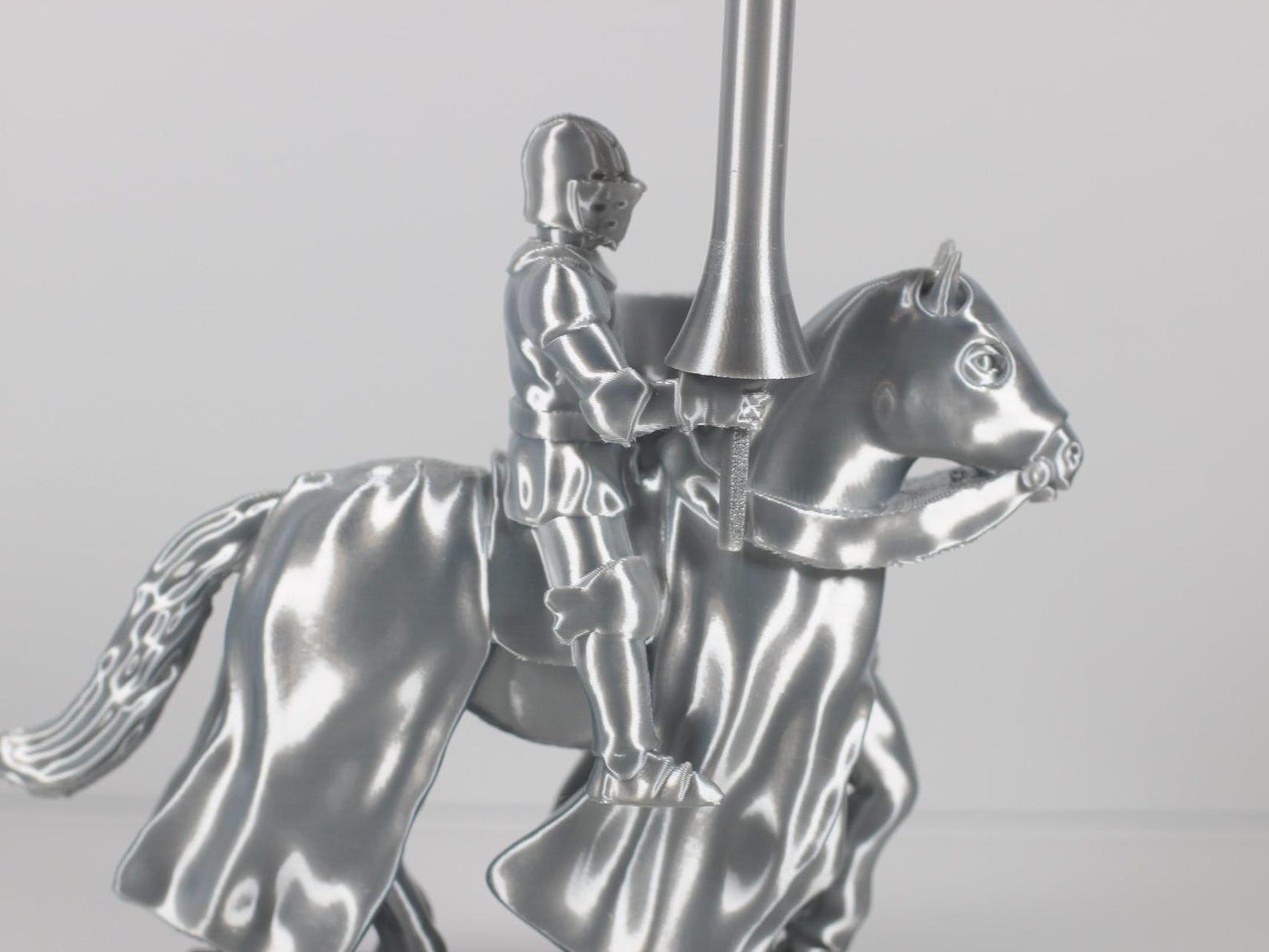 Medieval Knight Pen Holder With Rolling Ball Pen Lance 0.7 Mm Black Ink ...