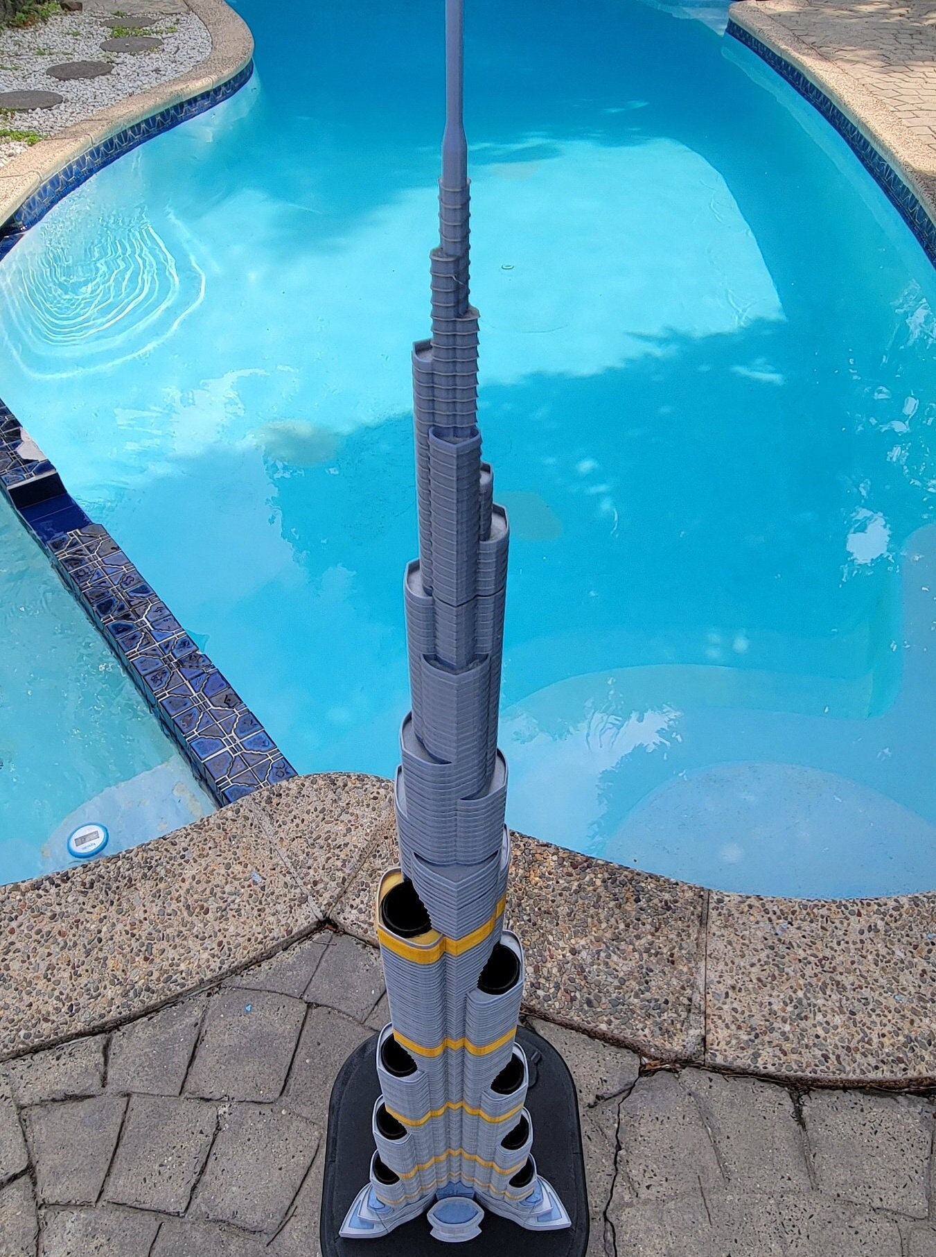 3D Printed Burj Khalifa Inspired Hydroponic Tower Kit - Etsy