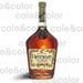 Hennessy Bottle Colored Pencil & Marker Drawing, Art Print Digital ...