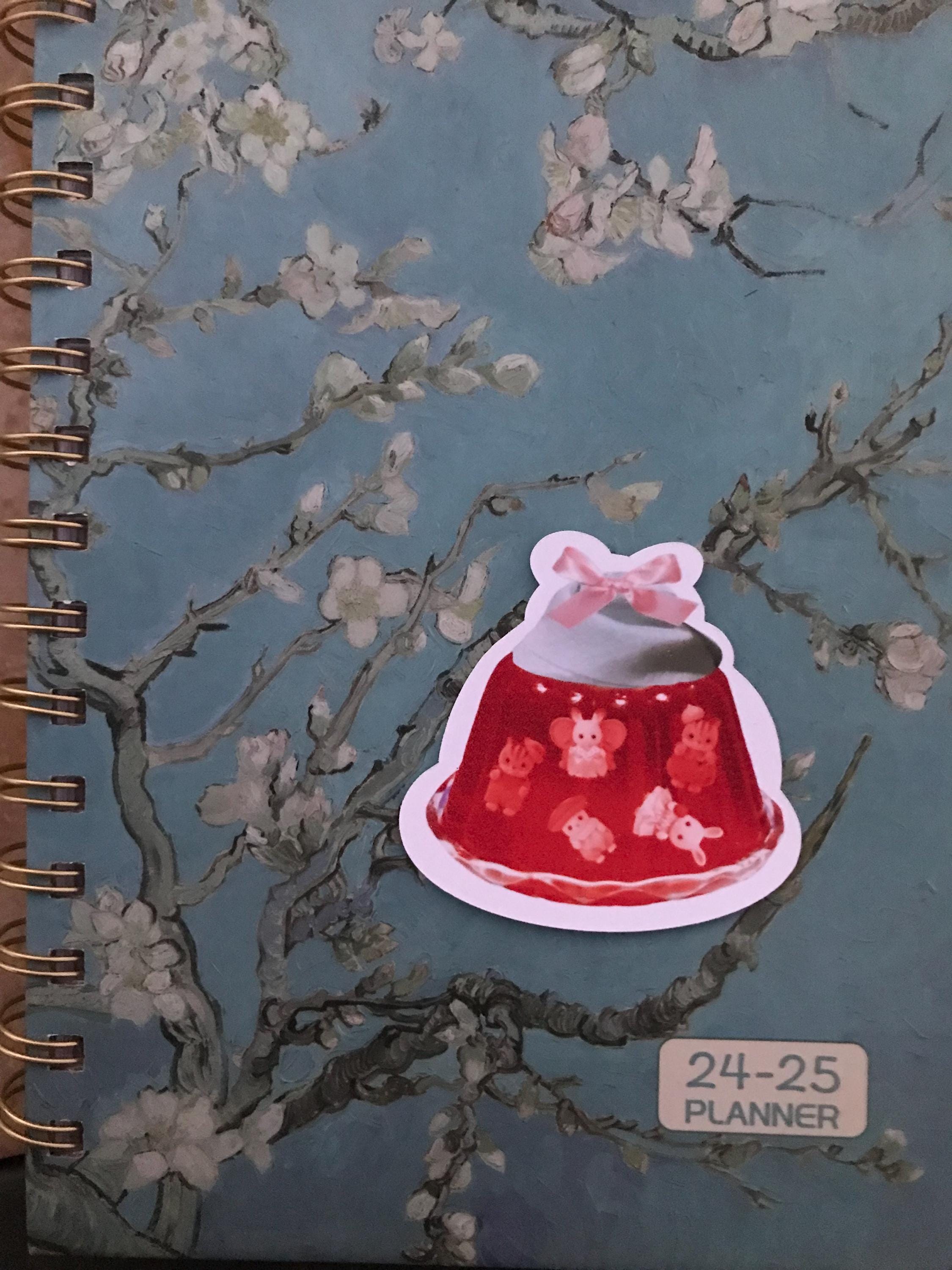 Calico Critters in Jello Sticker, Coquette Forest Fairy, Sylvanian ...