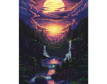 Virtual Living, Gaming Room Poster, Gaming Wall Poster, Gaming Print ...
