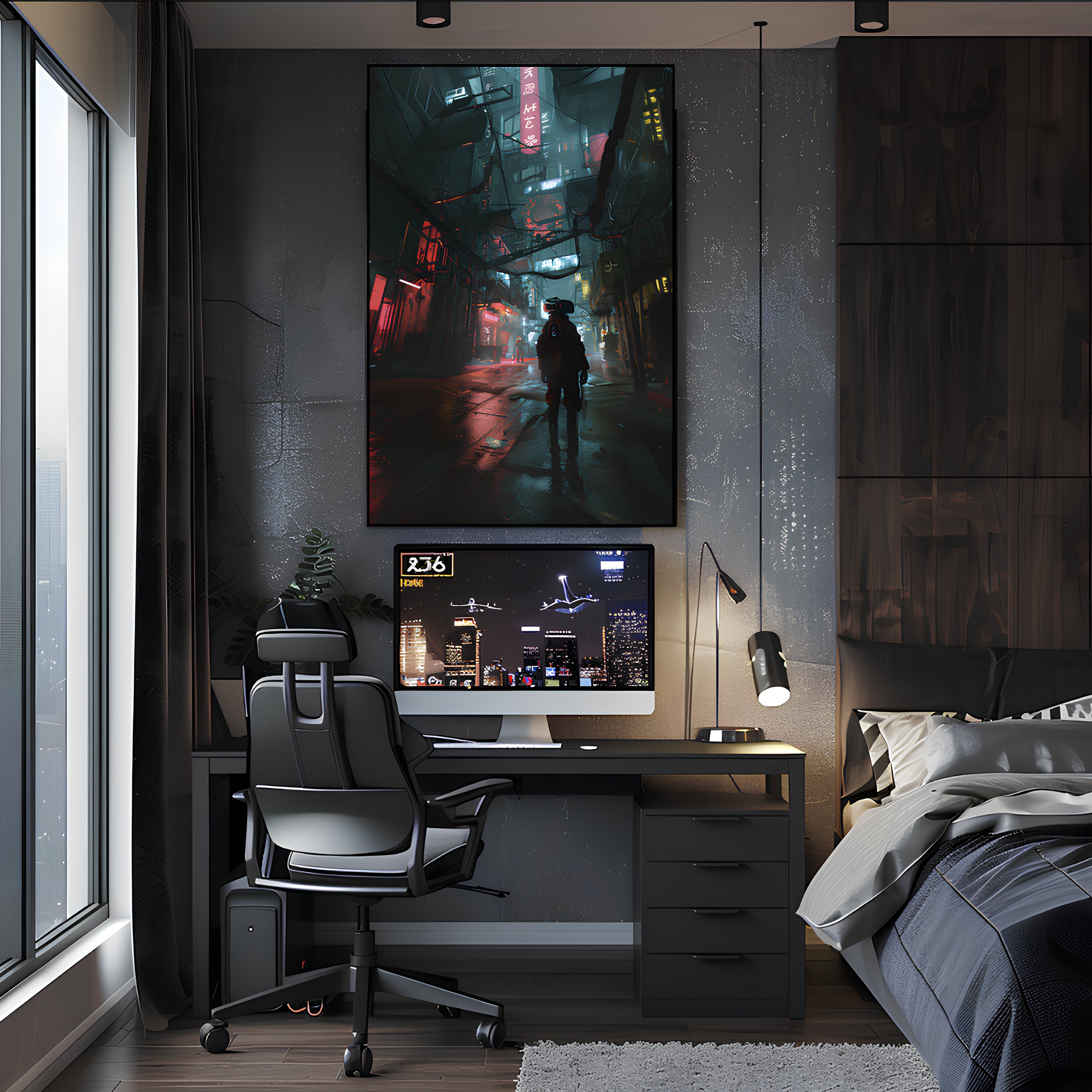 VR Adventure Poster, Gaming Room Poster, Gaming Wall Poster, Gaming ...