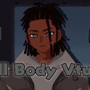 Live2d Premade Fully Rigged Vtuber Model - Ready to Use - Boy/male ...