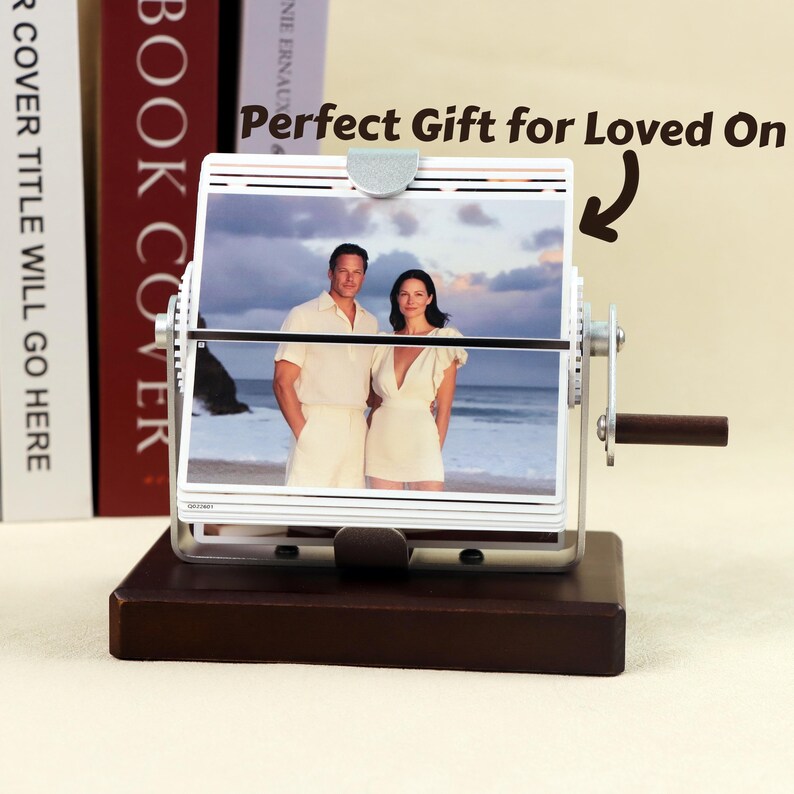 Custom Flip Book Frame Animation Machine, Wooden Photo Rotating Albums ...