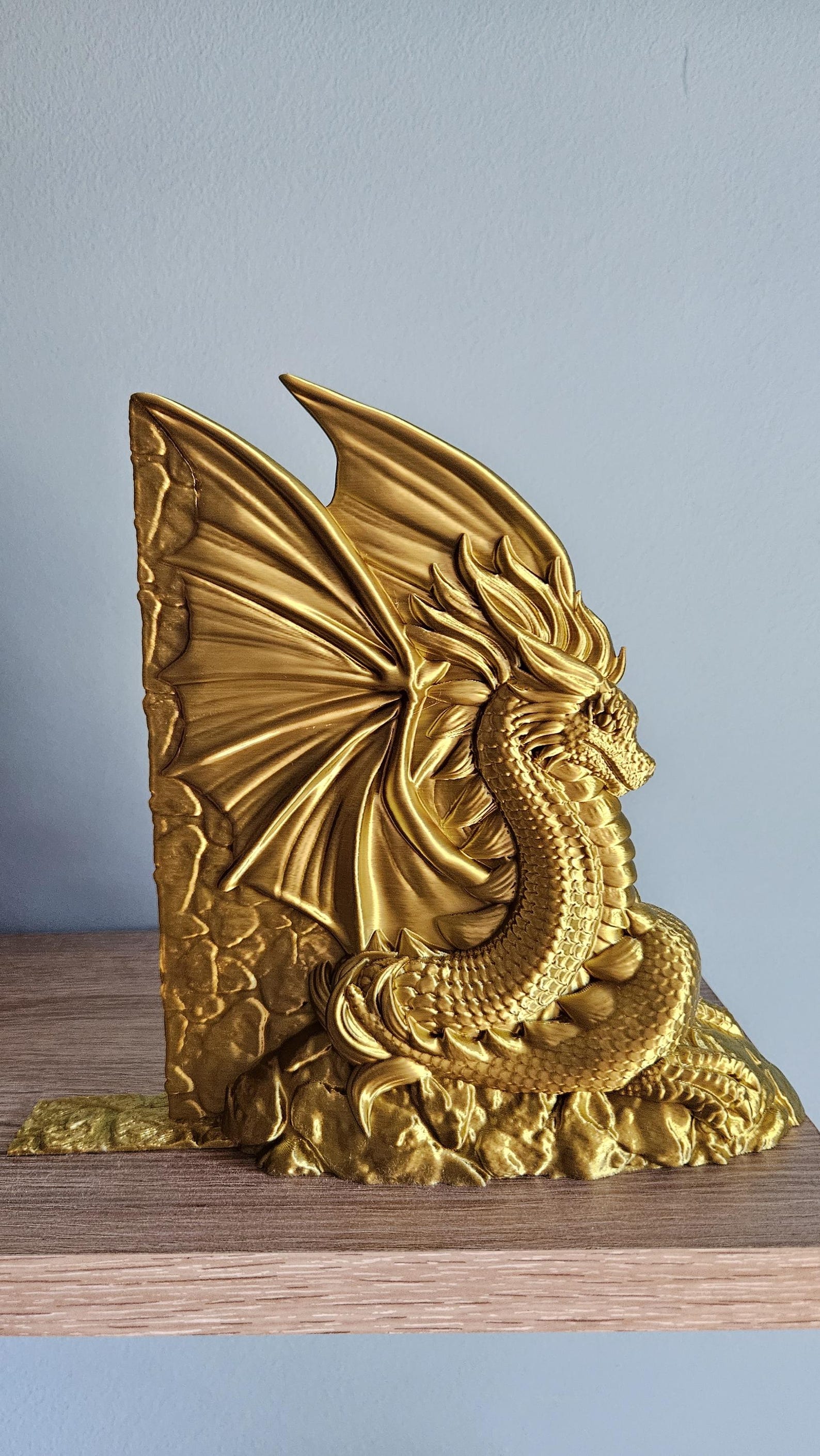 Dragon Bookend Fourth Wing 3D Printed Decor Gift Fantasy Reader - Etsy UK