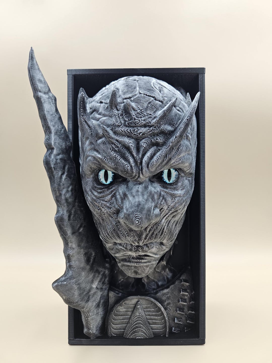 Book Nook the Frozen King – Got 3D Printed Bookshelf Gift Fantasy ...