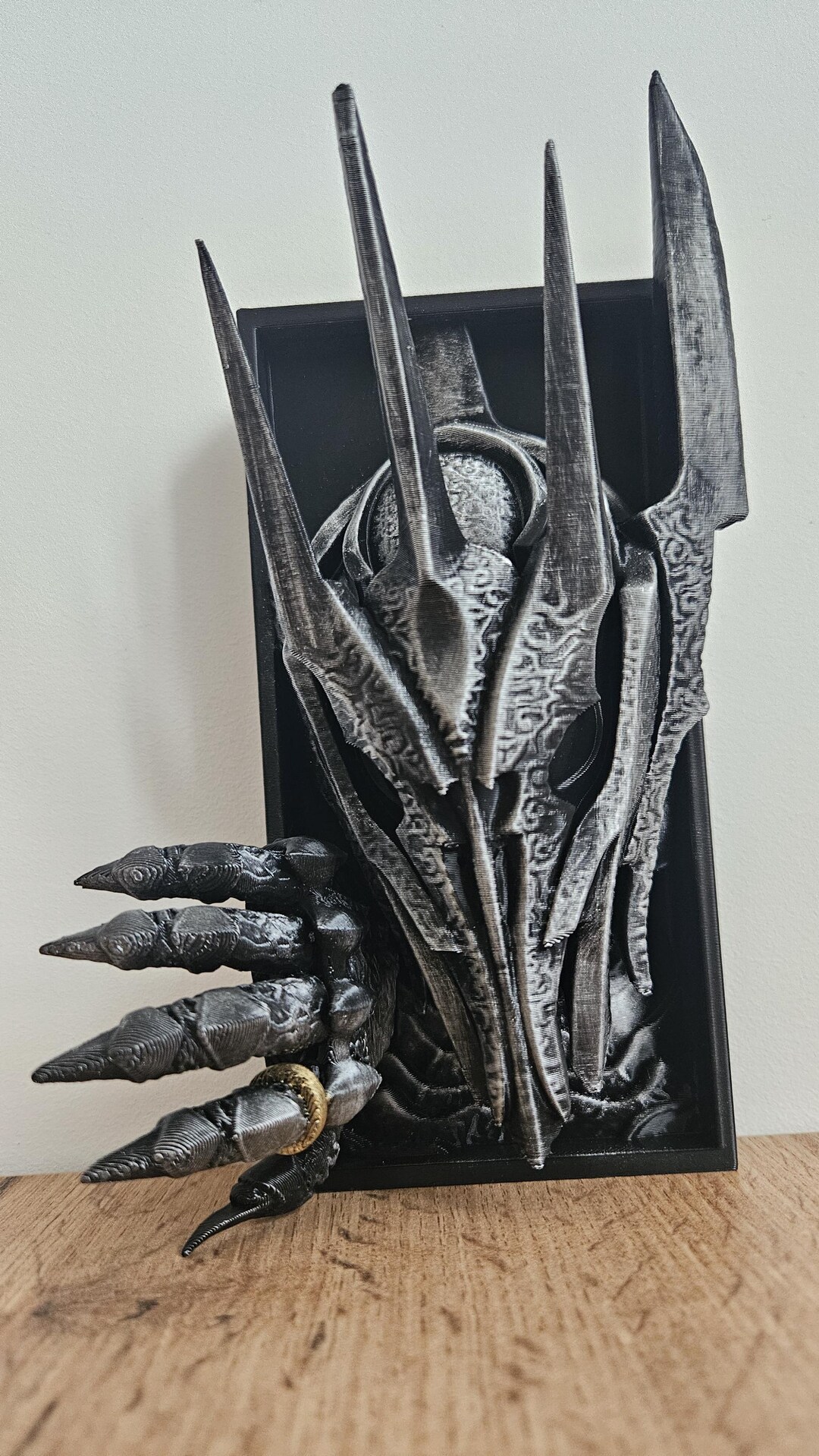 Sauron Book Nook LOTR 3D Printed Bookshelf Gift Fantasy Reader - Etsy