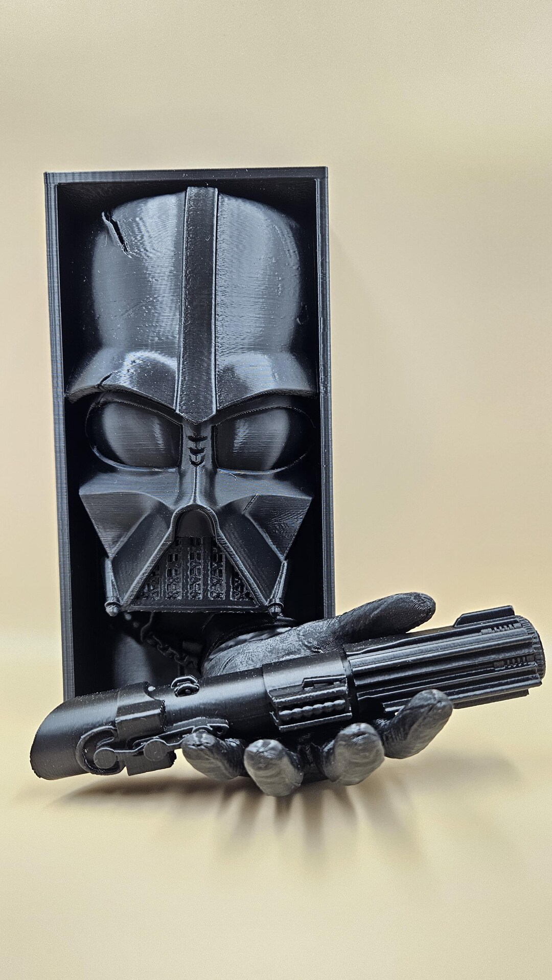 Star Wars Darth Vader Book Nook 3D Printed Bookshelf Gift Fantasy ...