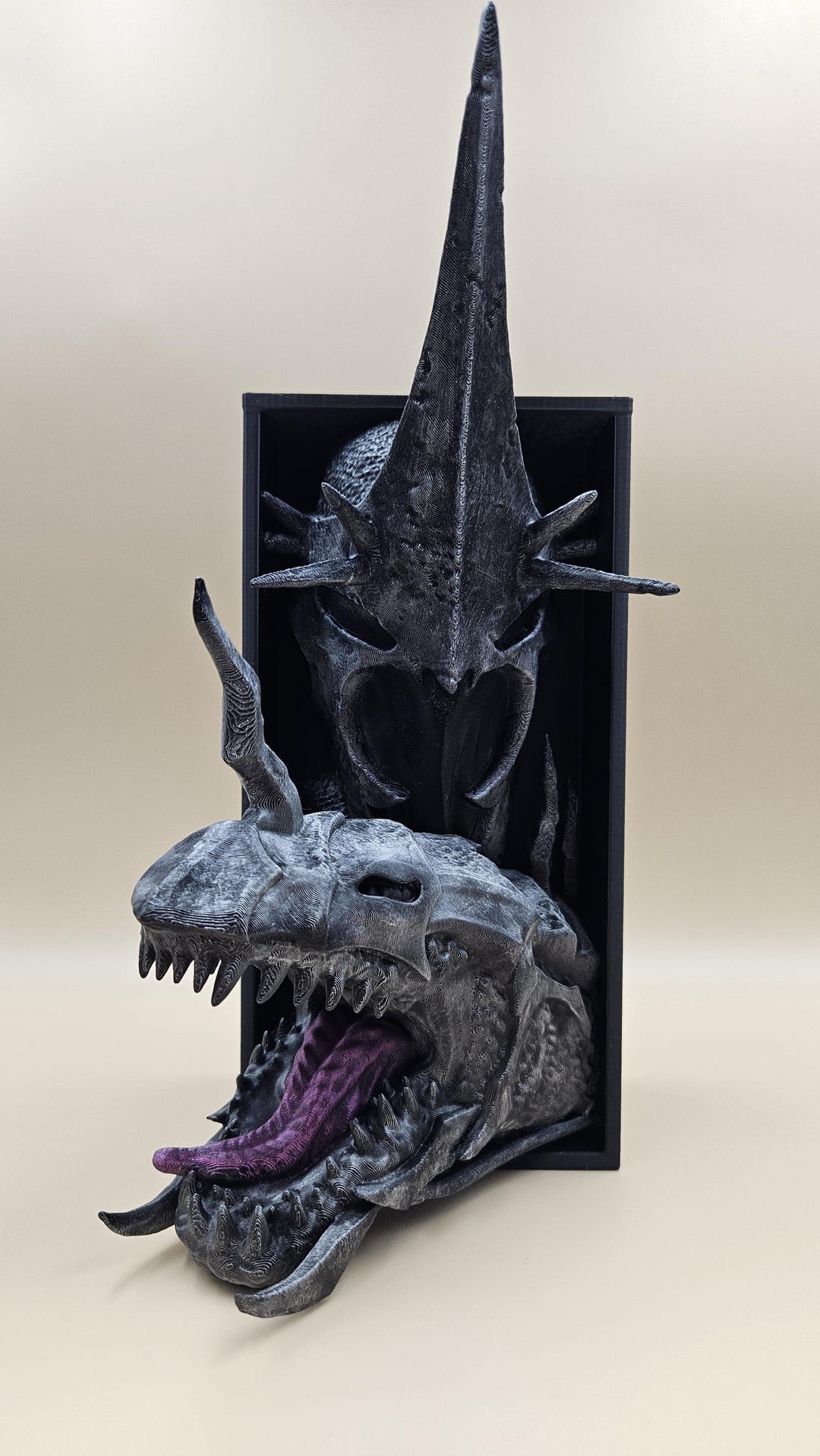 Book Nook Witch King LOTR 3D Printed Bookshelf Gift Fantasy Reader - Etsy