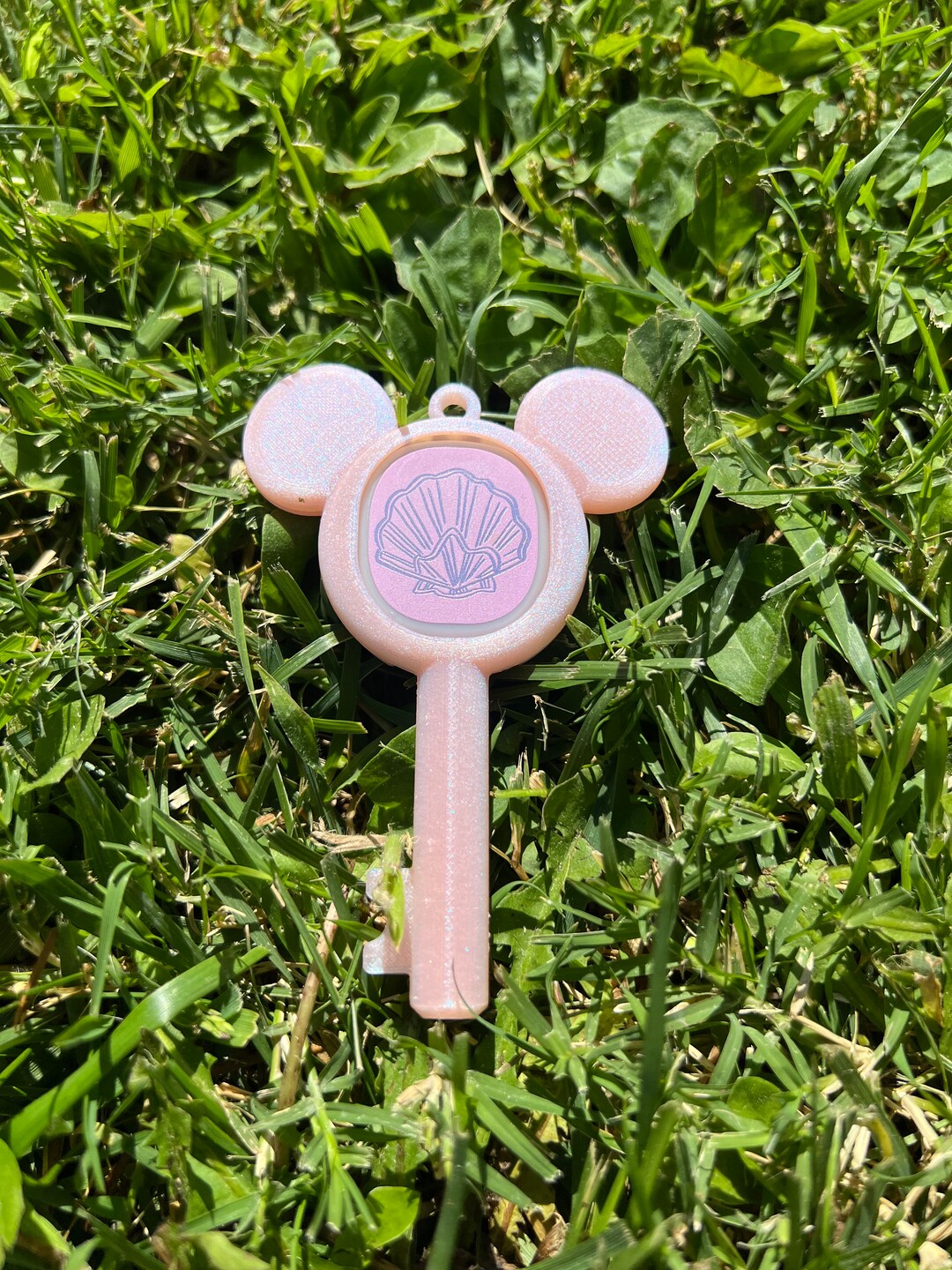 Pale Pink Iridescent, Magic Hugger Key, PLA, Magicband+ Holder, Puck ...