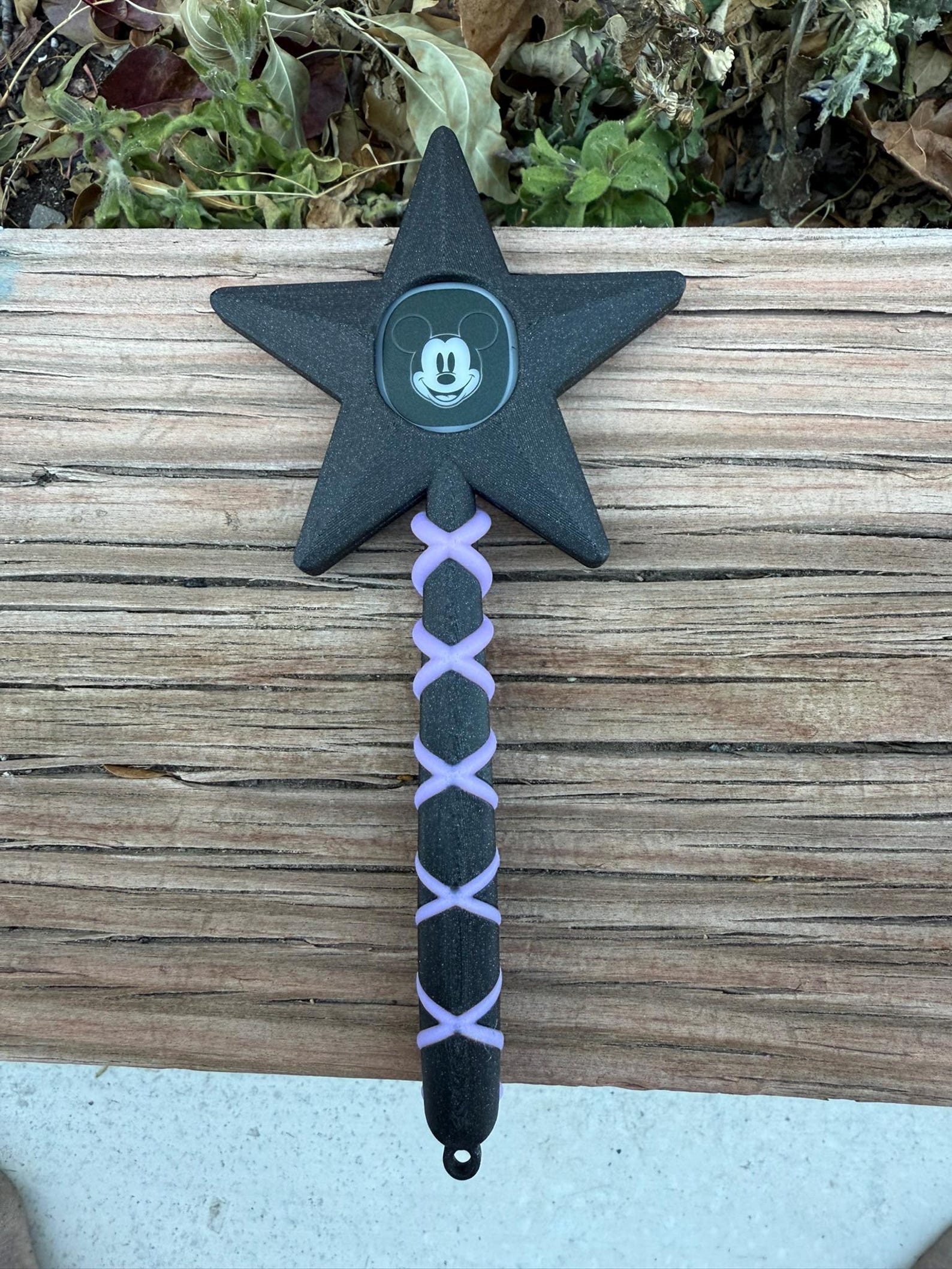 2 Color Magic Hugger Wand, Personalize, Star Wand, Princess Wand, PLA ...