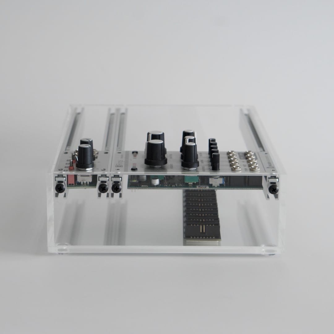 Casa Modular Eurorack Case Acrylic Clear 52HP 4U Modular Synth 1U ...