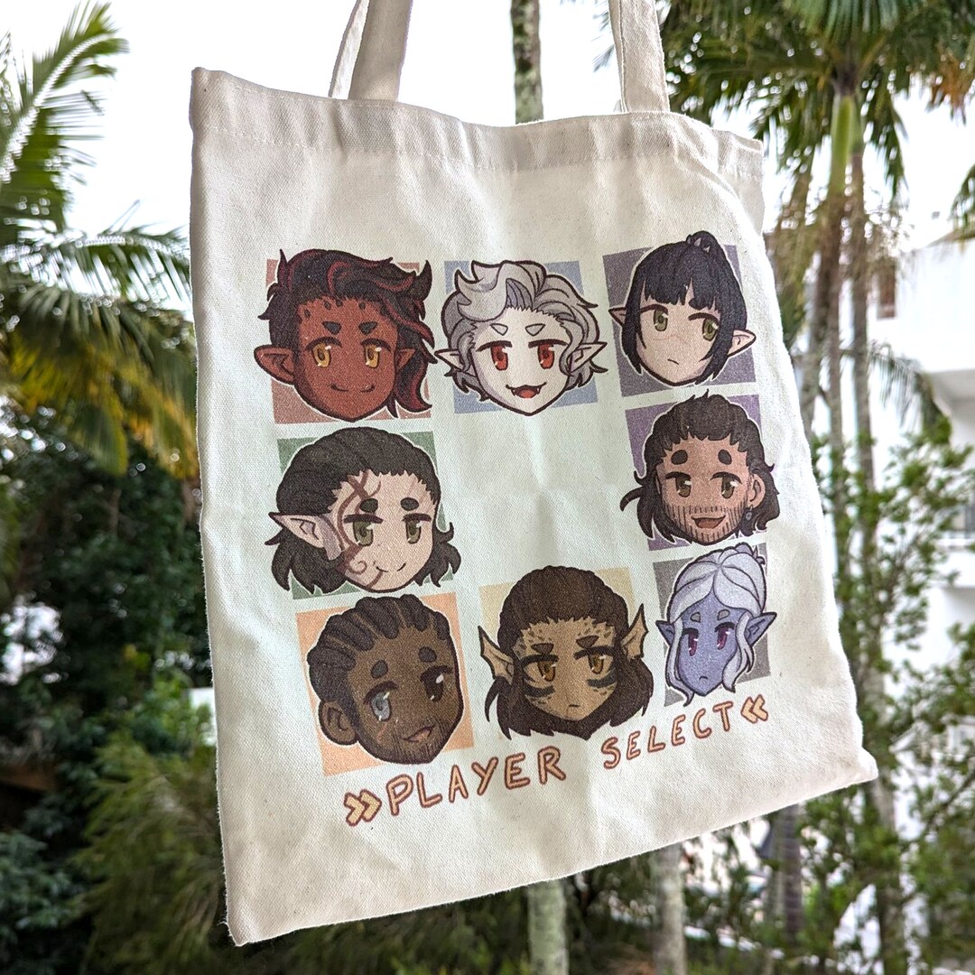 BG3 - Tote Bag >player Select