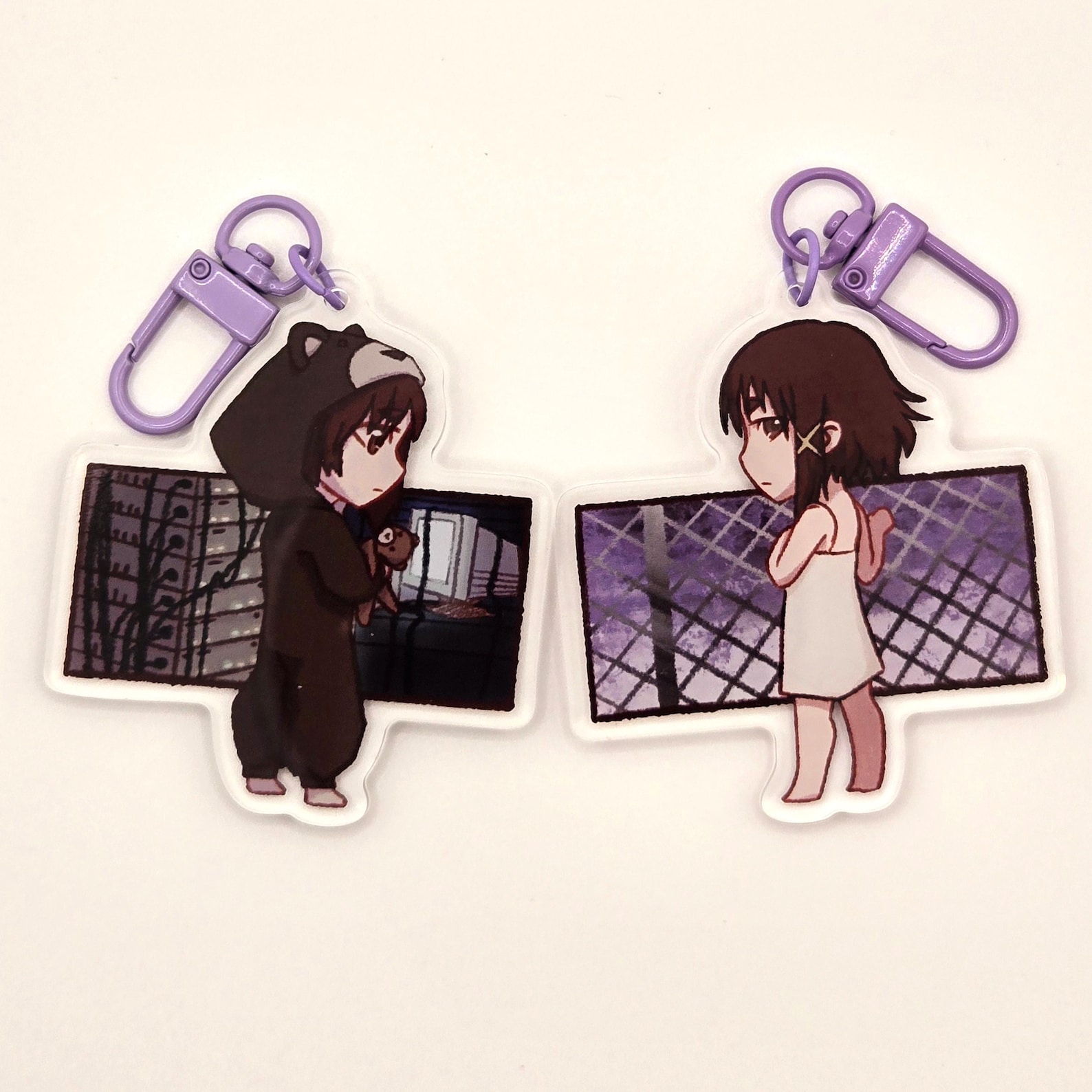 Serial Experiments Lain - Lain Acrylic Charm - Etsy