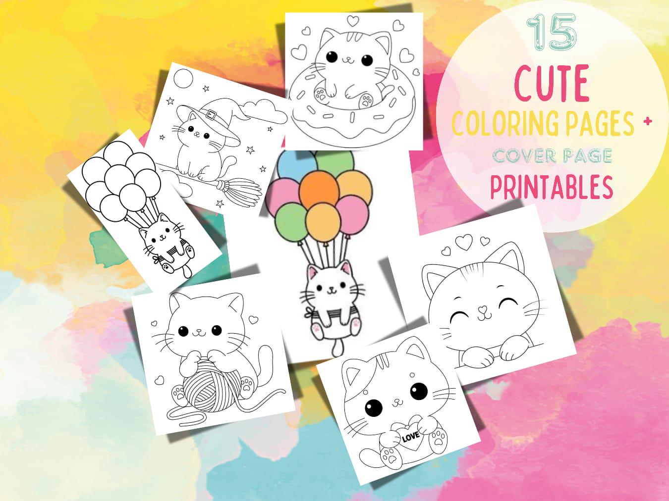 Cute Coloring Pages,easy and Bold Coloring Pages,kids Coloring Book ...