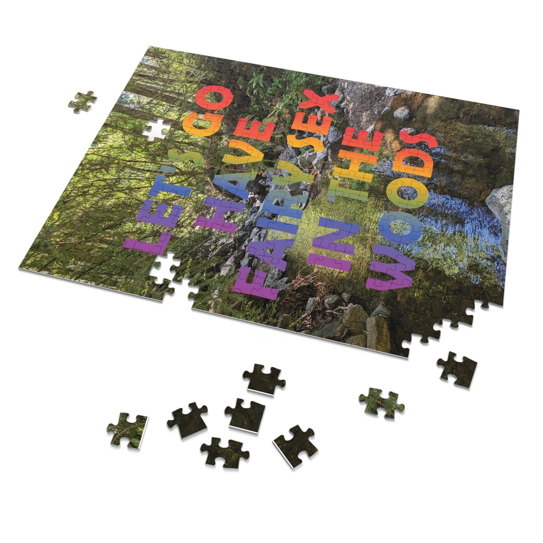 Lets Go Have Fairy Sex in the Woods Funny Jigsaw Puzzle 30, 110, 252 ...