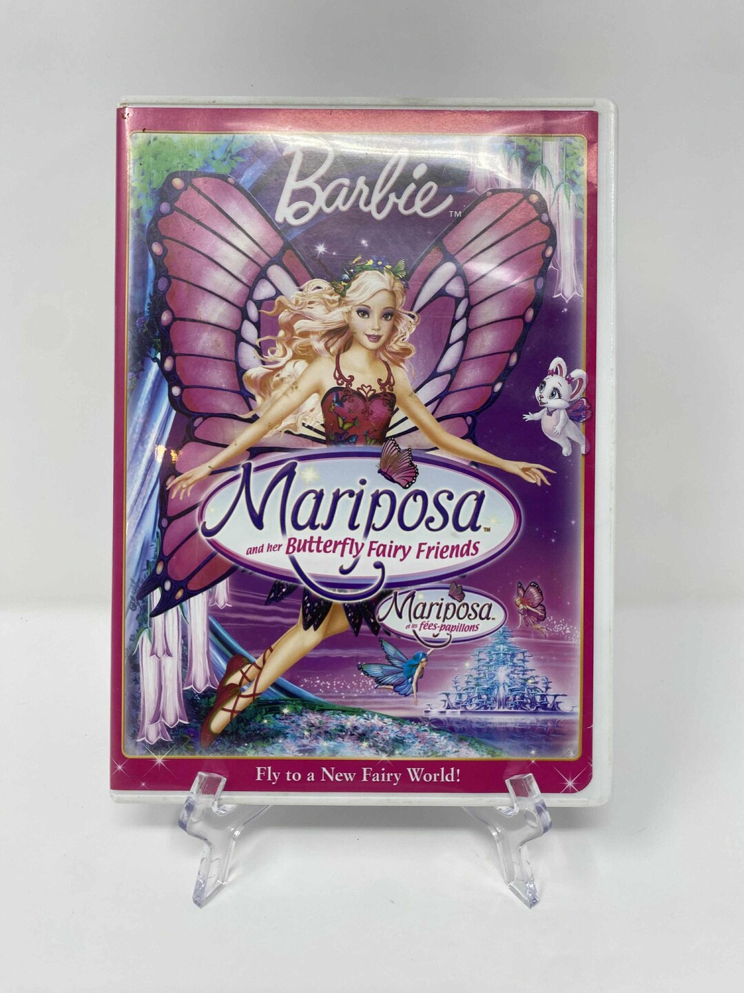 Barbie Mariposa and Her Butterfly Fairy Friends DVD • Mattel 2008 ...