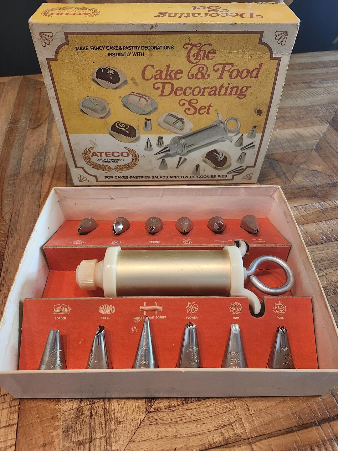 ATECO Vintage Complete Set No.556 for Cake and Pastry Decoration - Etsy
