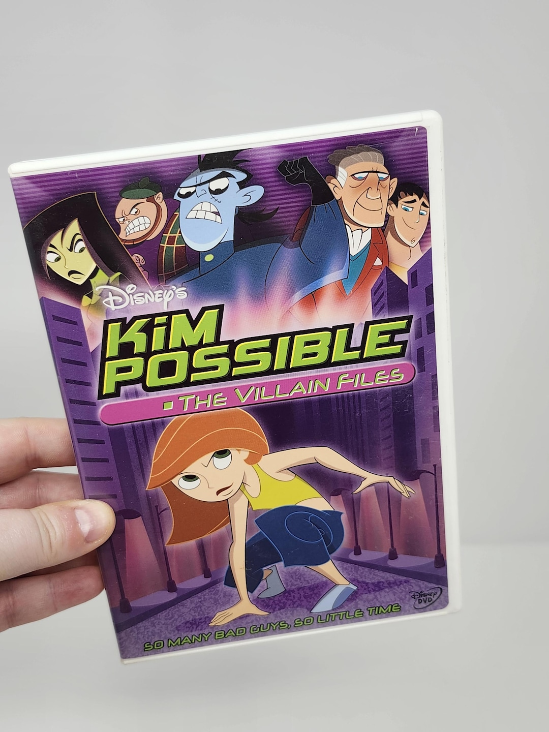 DVD Kim Possible – the Villain Files – Disney Channel Films – Rare ...