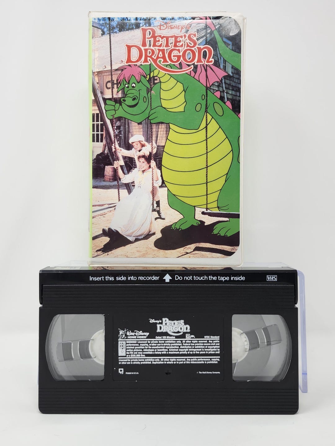 Disney Pete's Dragon VHS | Vintage Disney VHS Cassette | Disney Musical ...