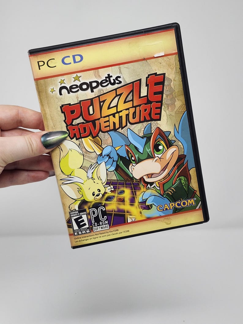 Neopets Puzzle Adventure PC CD Game - Etsy