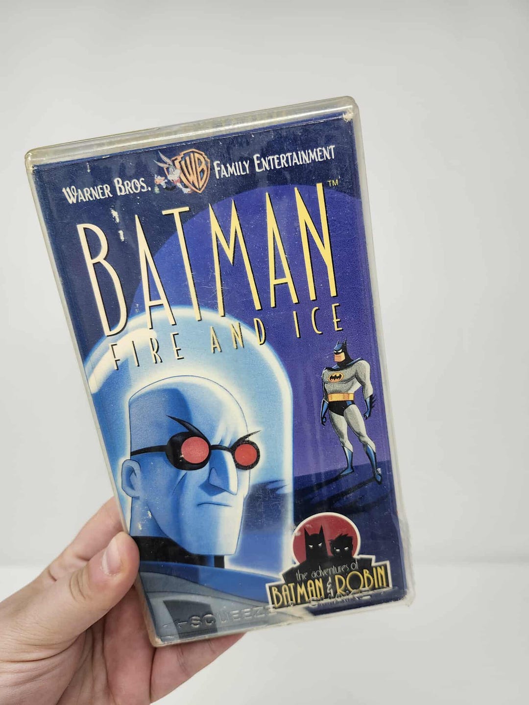 Buy VHS Batman Fire and Ice – Warner Bros Vintage 90s – the Adventures ...
